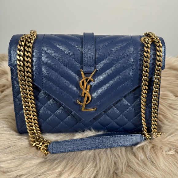 Yves Saint Laurent | Bags | Authentic Ysl Yves Saint Laurent Envelope ...
